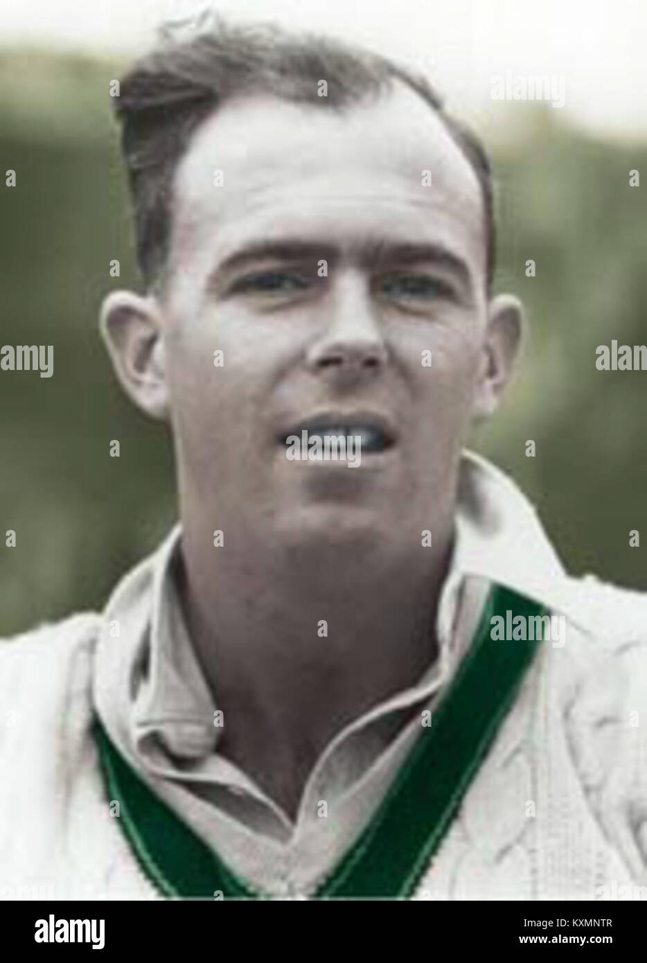Bill Johnston (cricketer Stock Photo - Alamy