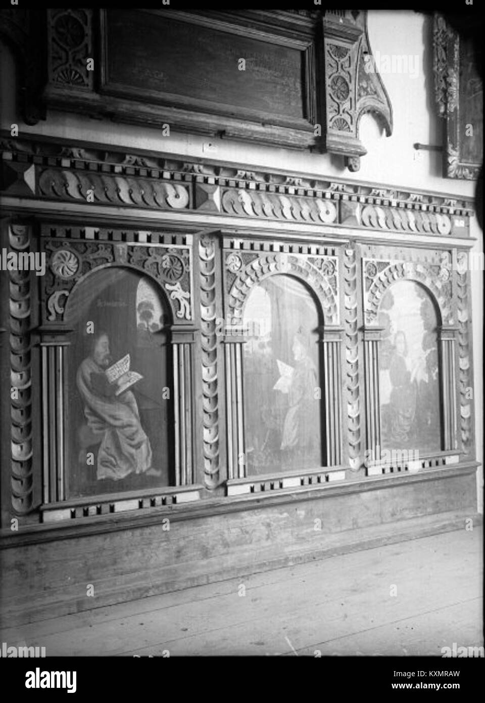 Björke Church, captured in this image from KMB (Swedish National ...