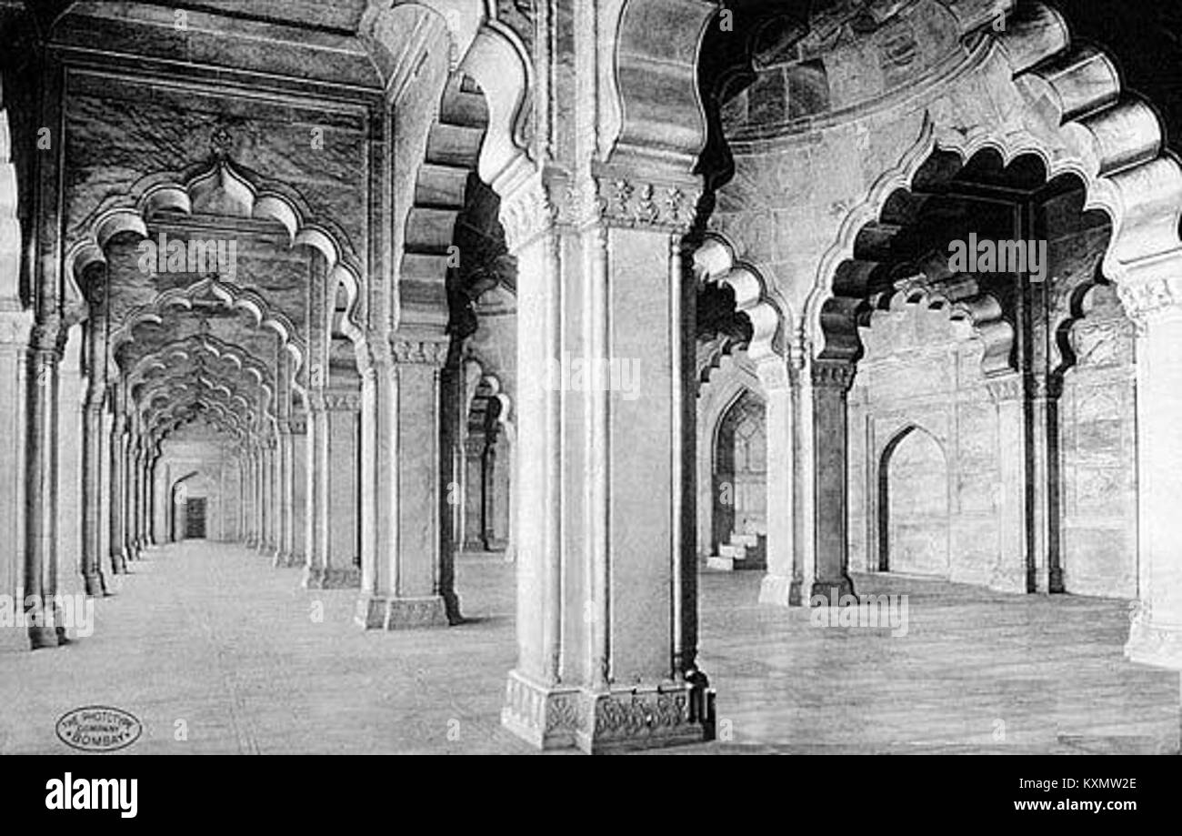 Agra fort Black and White Stock Photos & Images - Alamy