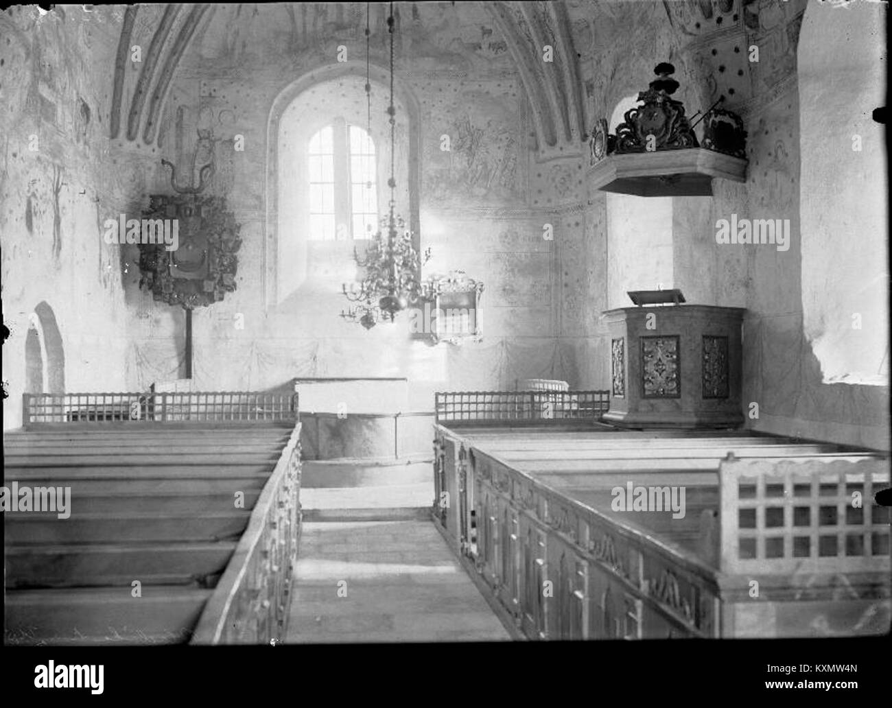 Bladåkers Church, located in Sweden, is known for its simple yet ...