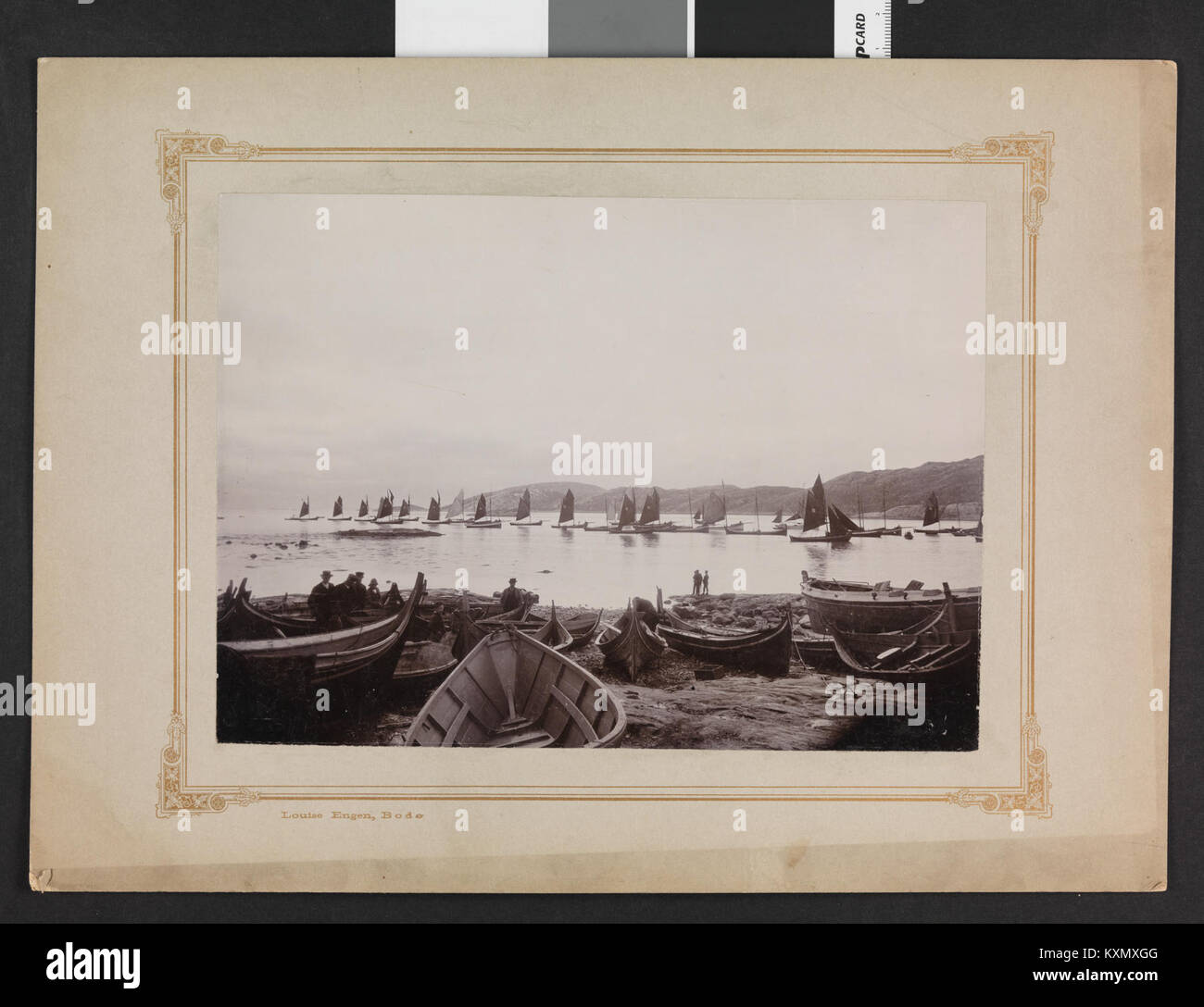 Photograph from ca. 1895-1910 showing Bod, a historical location, with ...