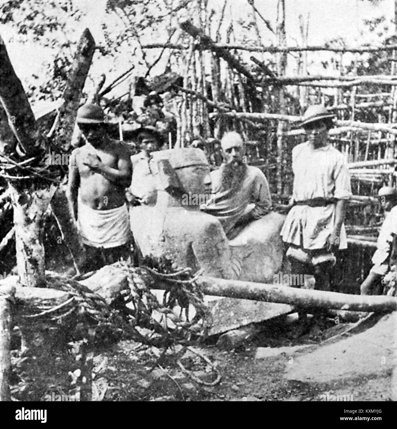 Augustus Le Plongeon at Chichen Itza (1875 Stock Photo - Alamy