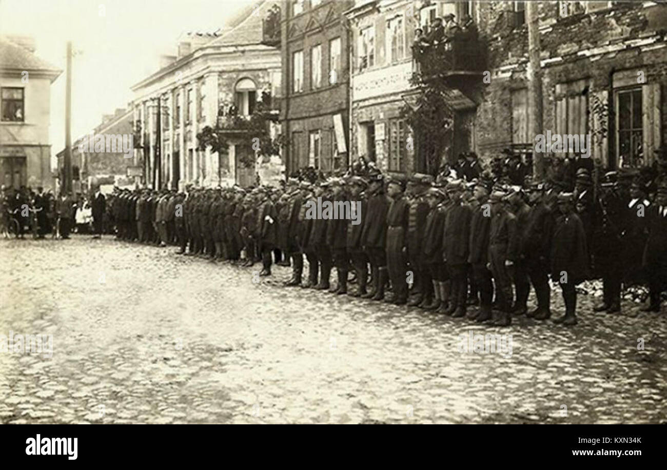 A photograph taken in 1934 showing paramilitary organizations during a ...