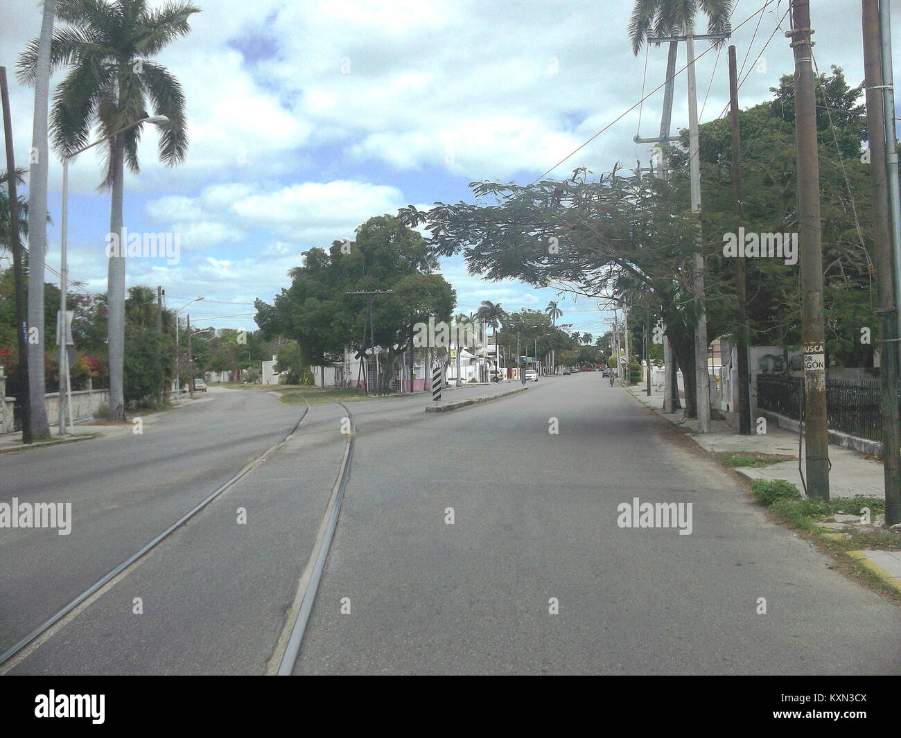 Avenida Rotary Internacional in Mérida, Yucatán, Mexico, is a major ...