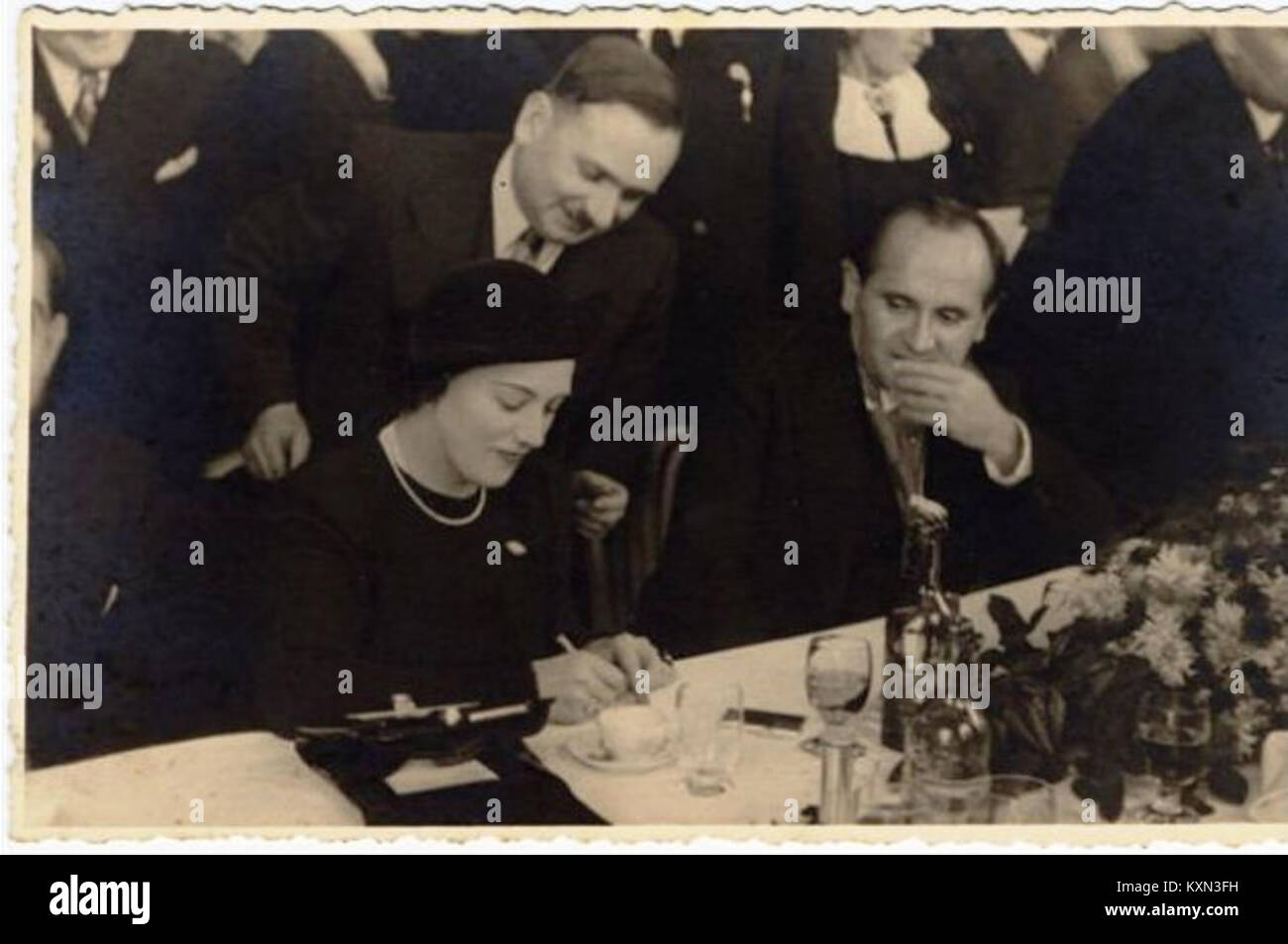 Bajor Gizi és dr. Németh Antal Stock Photo - Alamy