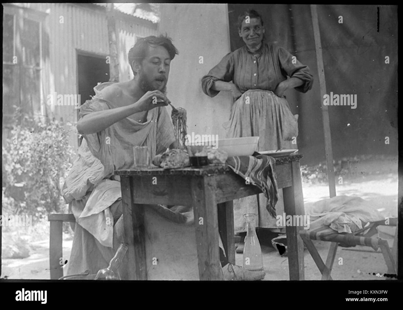 Roman style dress Black and White Stock Photos & Images - Alamy