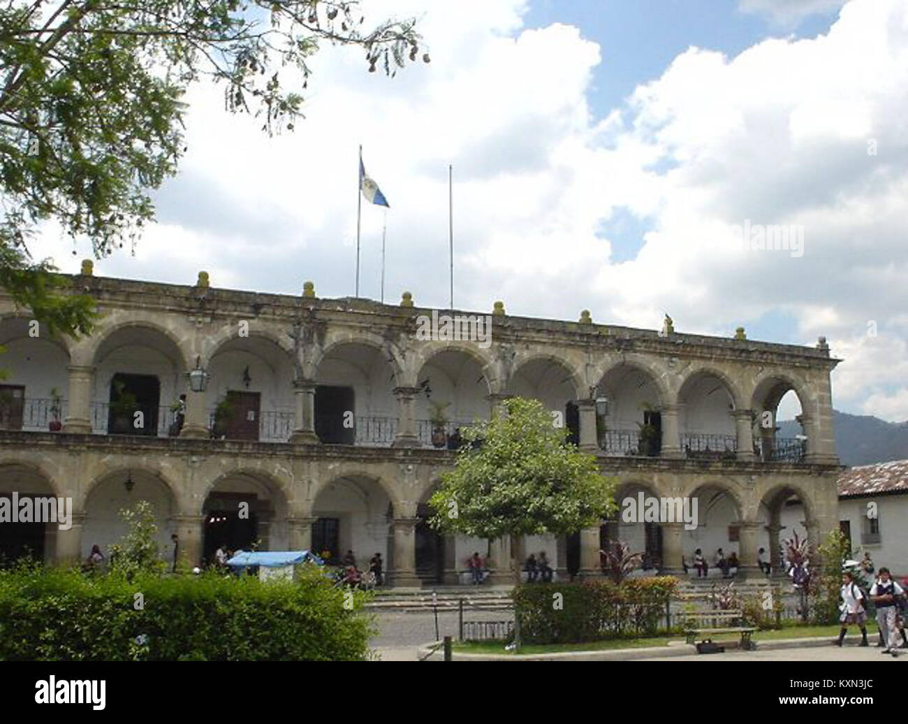 View of Antigua, Guatemala, highlighting the city’s colonial ...