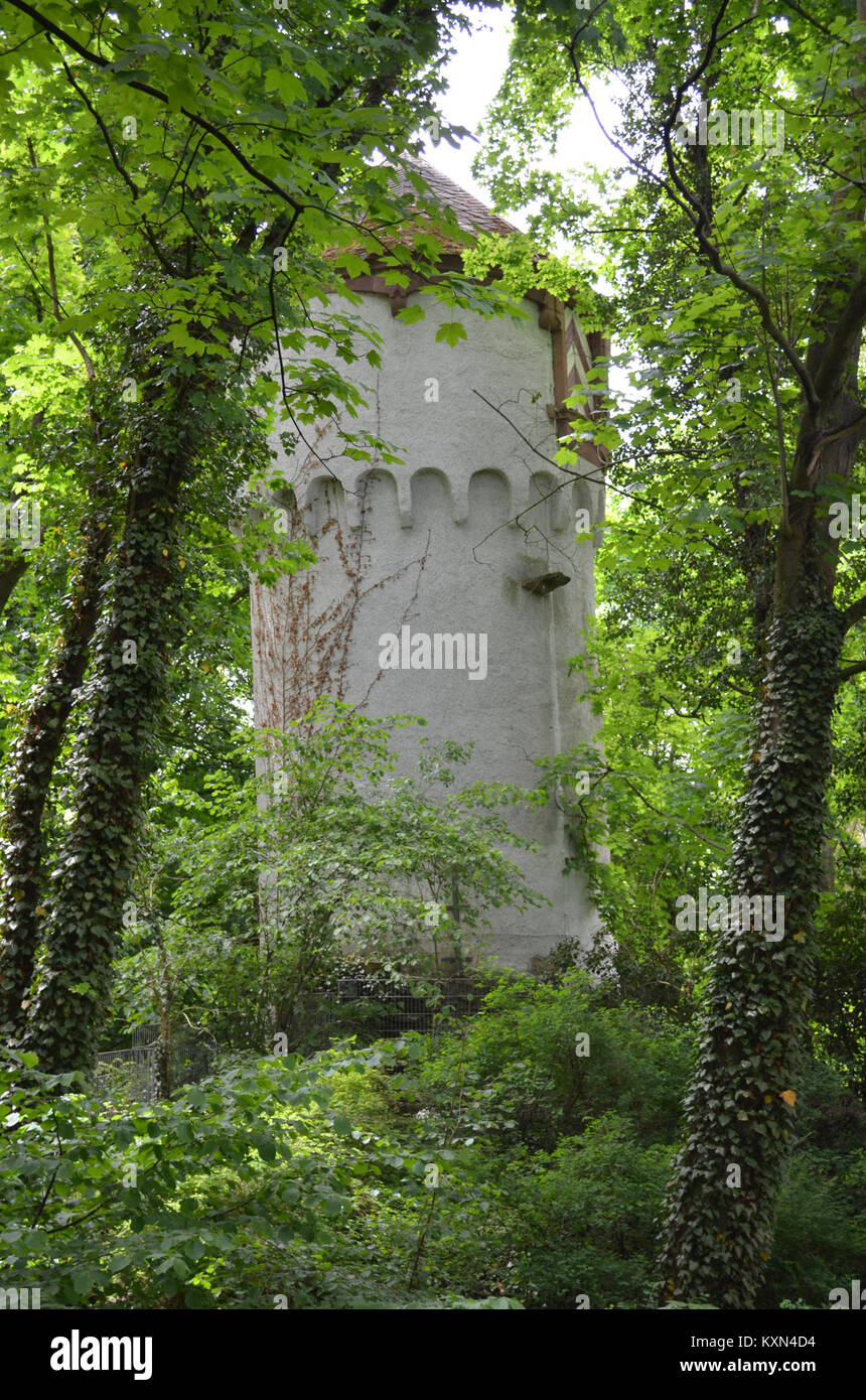 An image showcasing the Weißer Turm (White Tower) in Bad Camberg ...