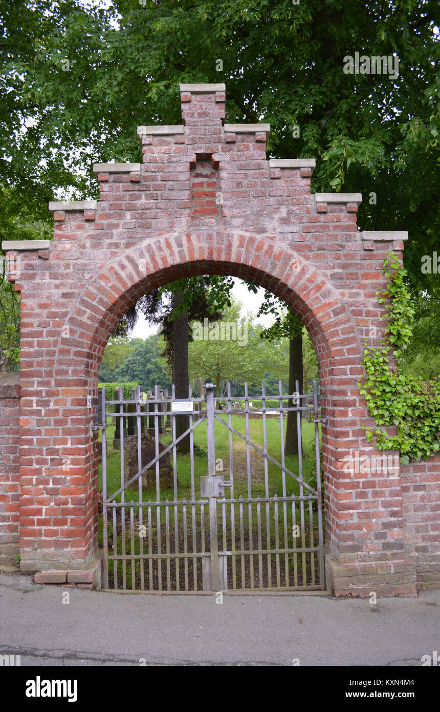 The Neuer Jüdischer Friedhof in Bad Camberg, Germany, features an ...