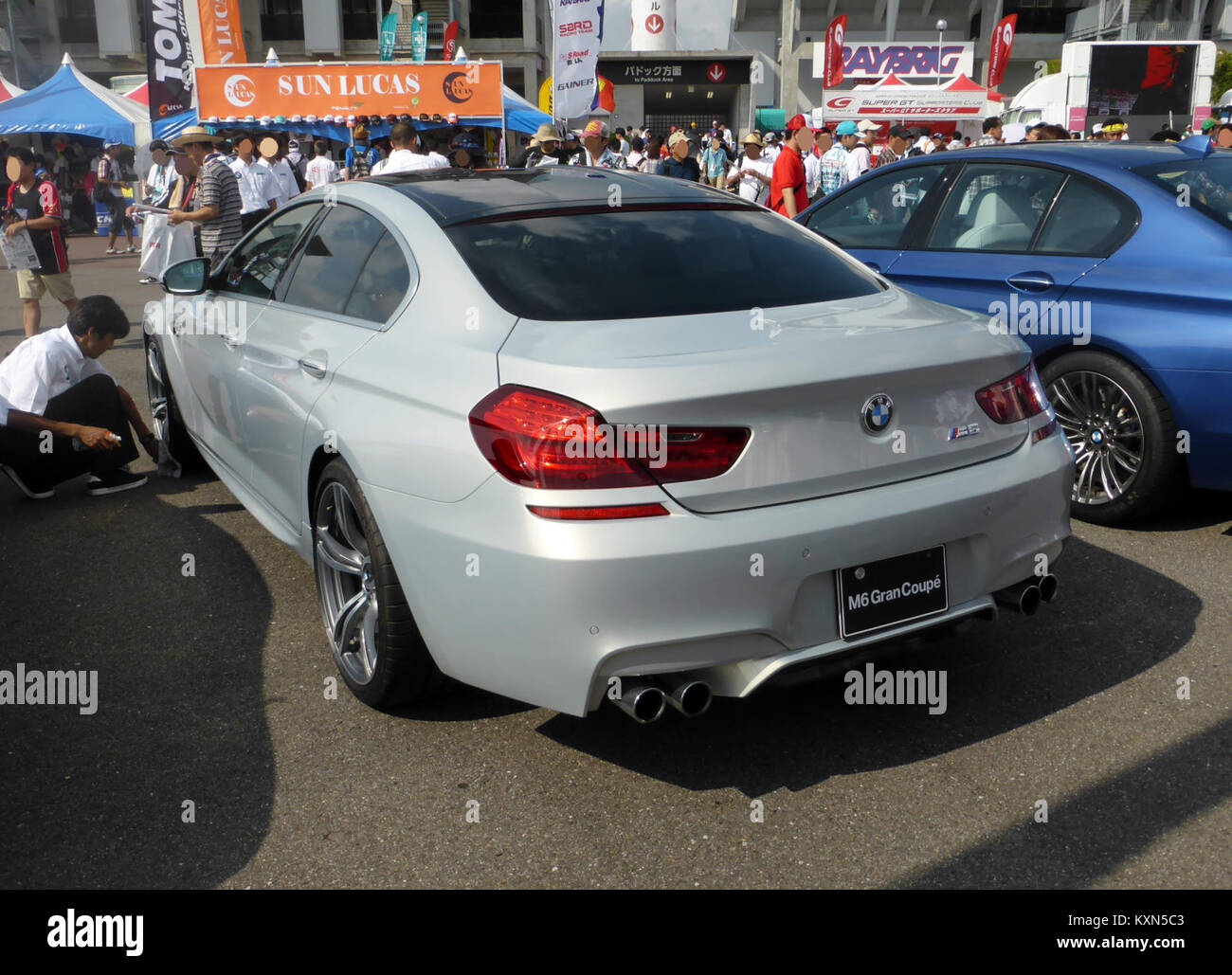 BMW M6 Gran Coupé (F06) rear Stock Photo - Alamy