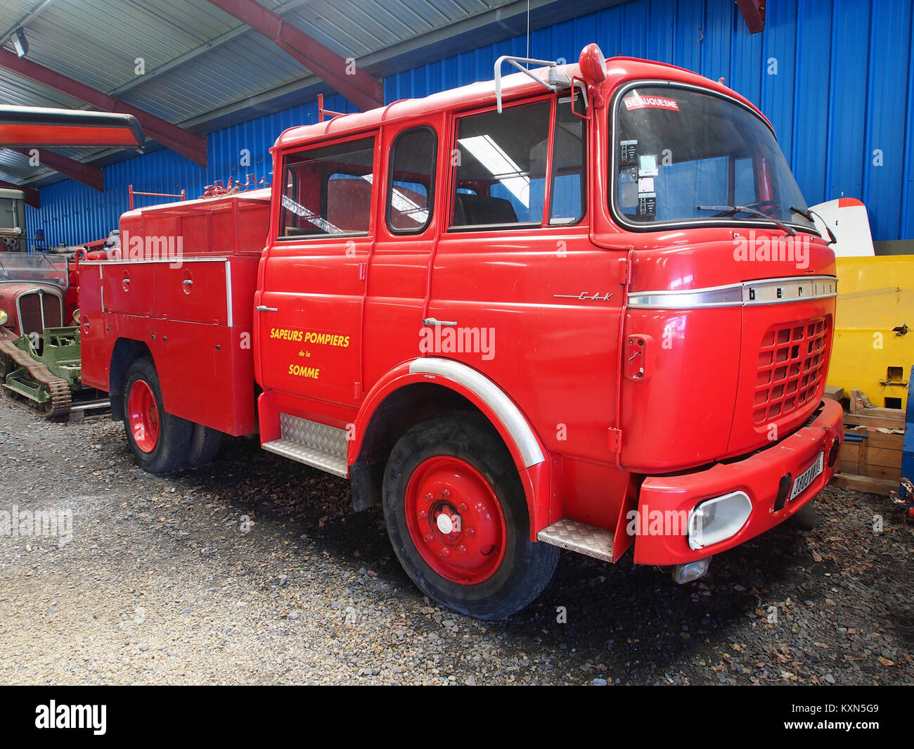 Berliet GAK Fire Engine '3803 VW 80' Sapeurs Pompiers de la Somme Musée ...