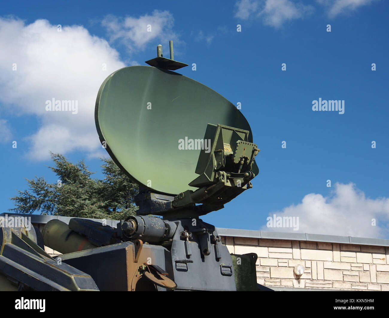 This image refers to the AMX-30 Roland SAM radar system, part of the ...