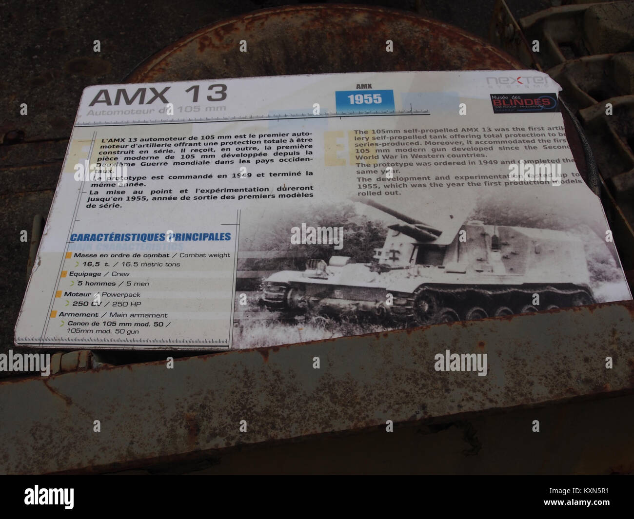 The AMX-105B Mk62 is a French 105mm armored self-propelled gun ...