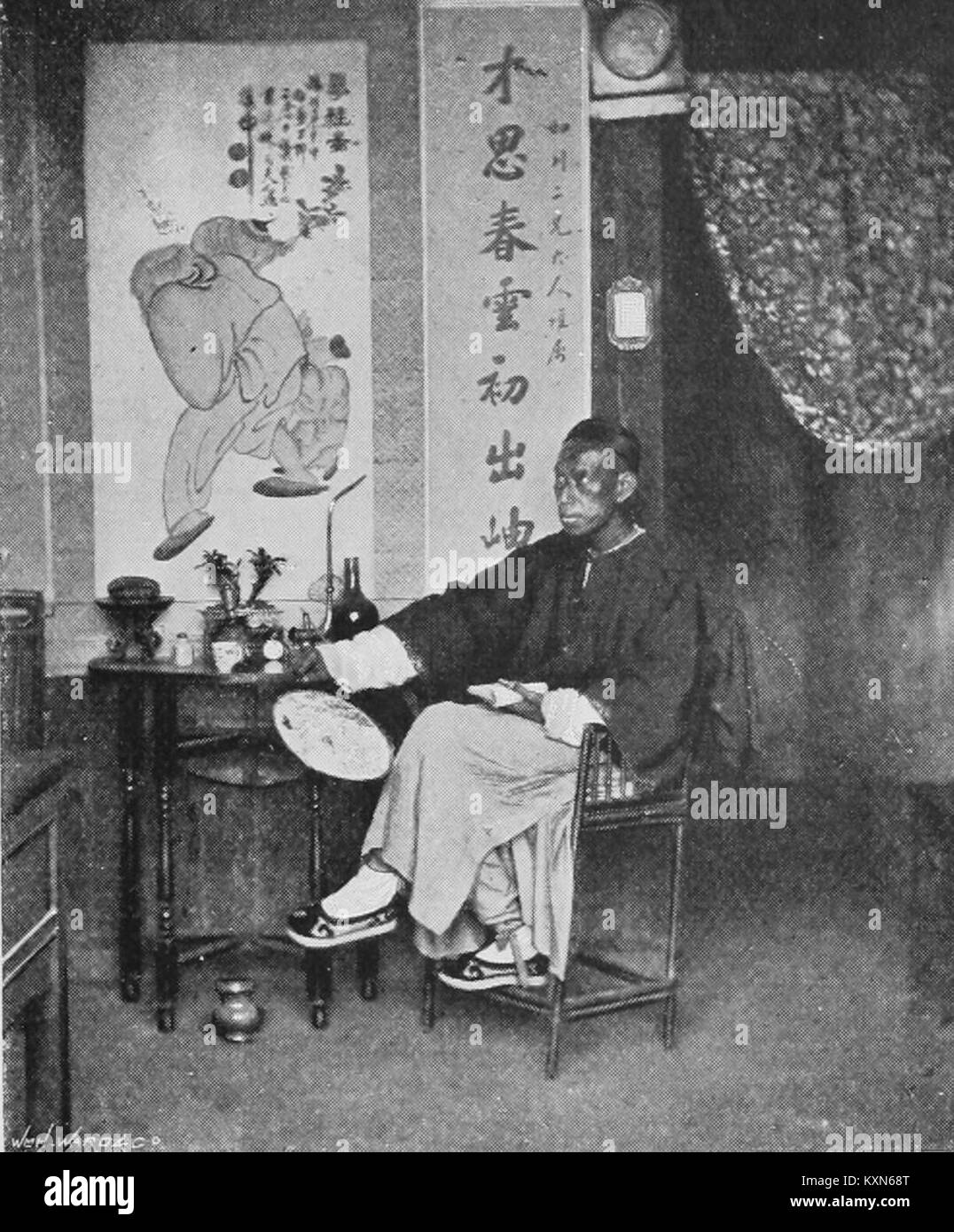 Monk student Black and White Stock Photos & Images - Alamy