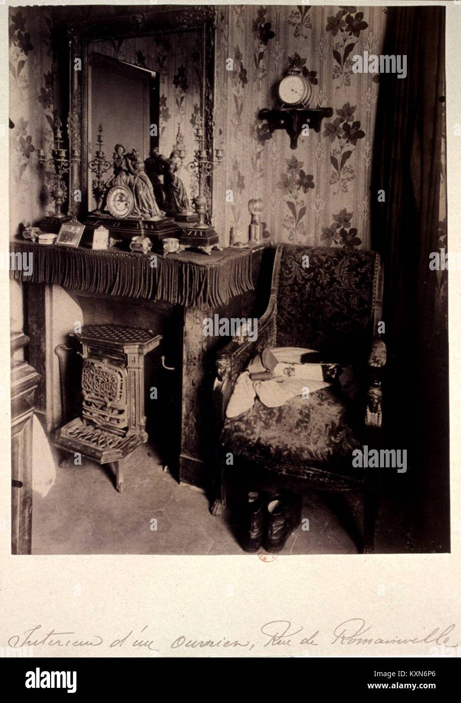 Working class homes interiors 1900s hi-res stock photography and images ...