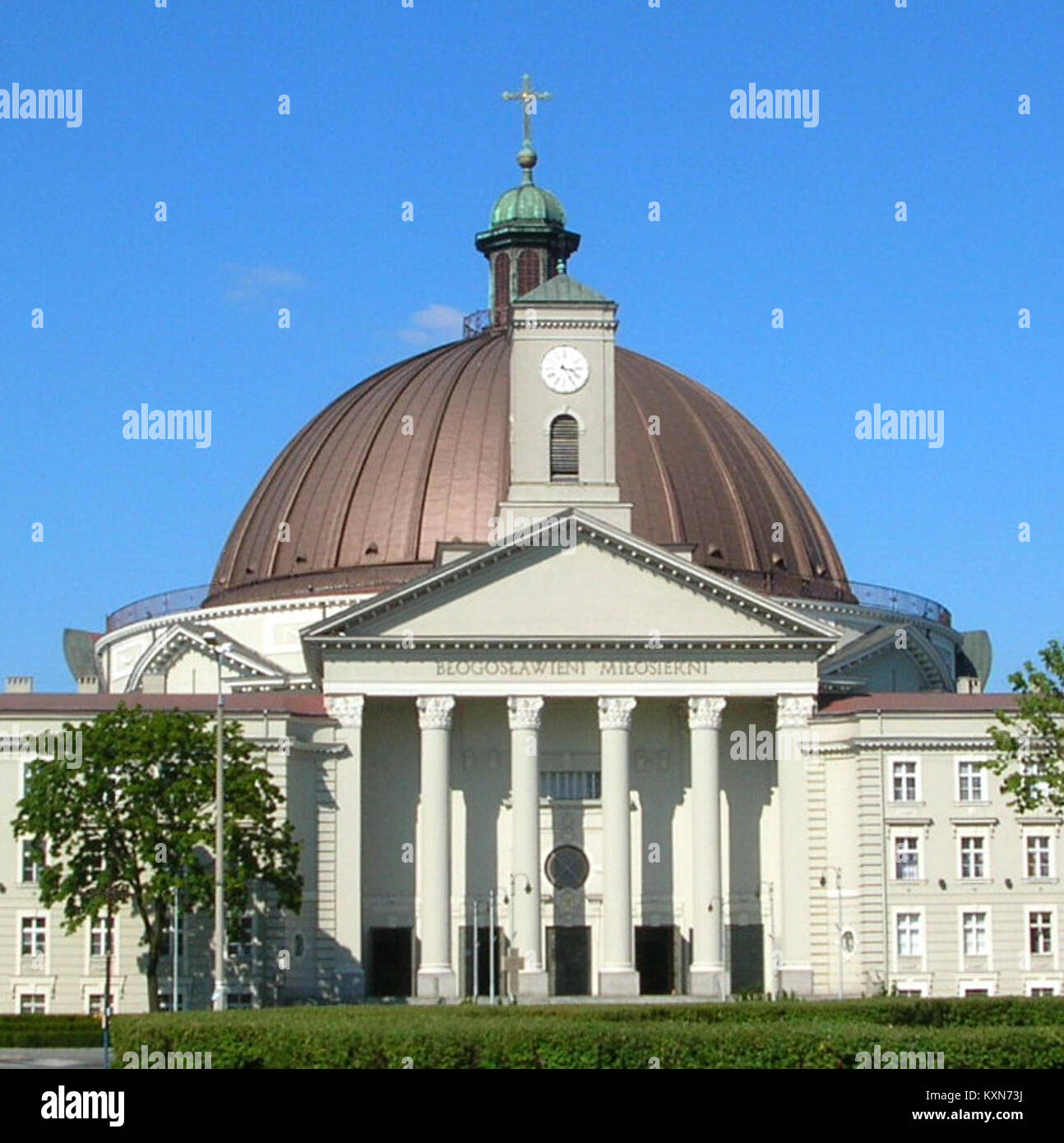 General view of the Basilica, a significant religious structure. The ...