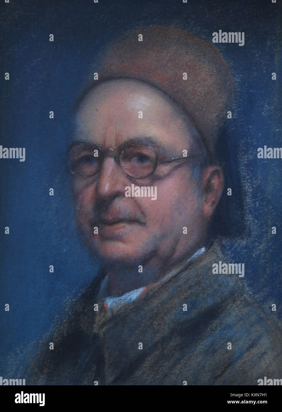 'Autoportrait, la chéchia' is a self-portrait featuring a person ...