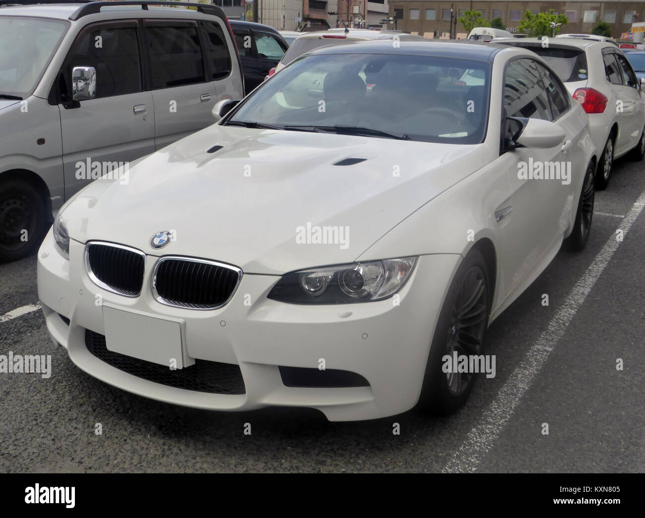 BMW M3 Coupé (E92) front Stock Photo - Alamy