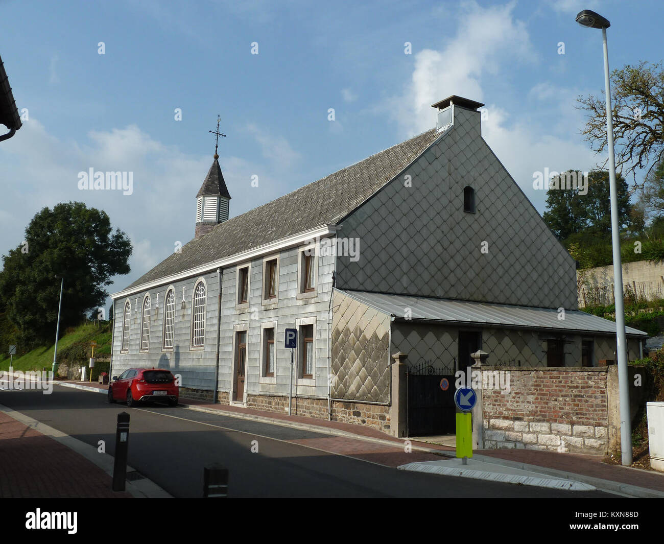 Aubel-église de la Clouse (2 Stock Photo - Alamy