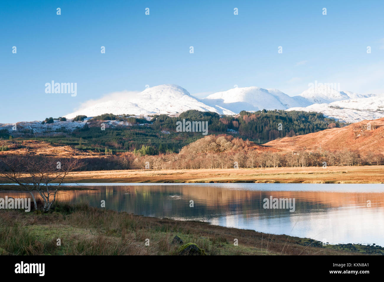 Looking North across Loch Eil into the Highlands of Scotland. 28 ...