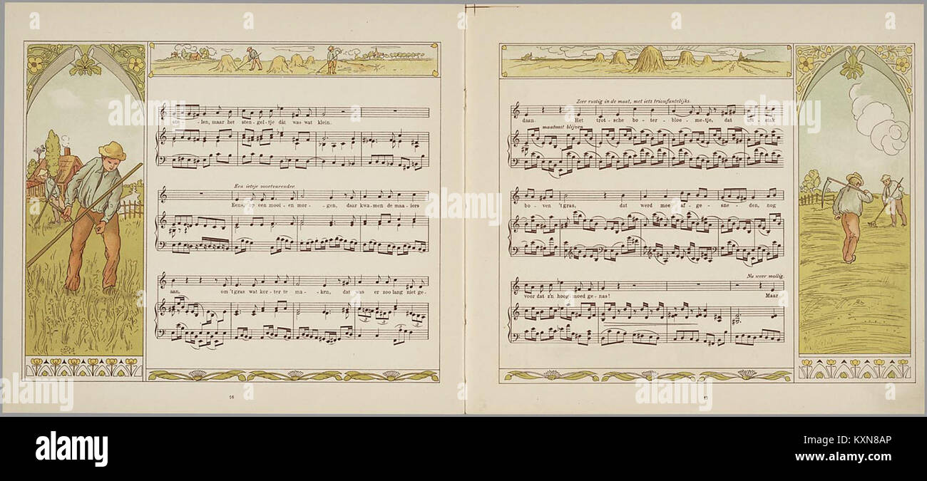Book 'Het boekje van Tante An' by Anna Lambrechts-Vos, 1905, showing ...