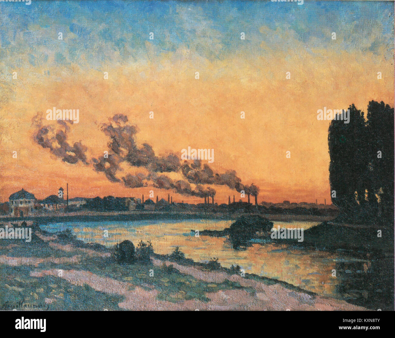 Soleil couchant a ivry hi-res stock photography and images - Alamy