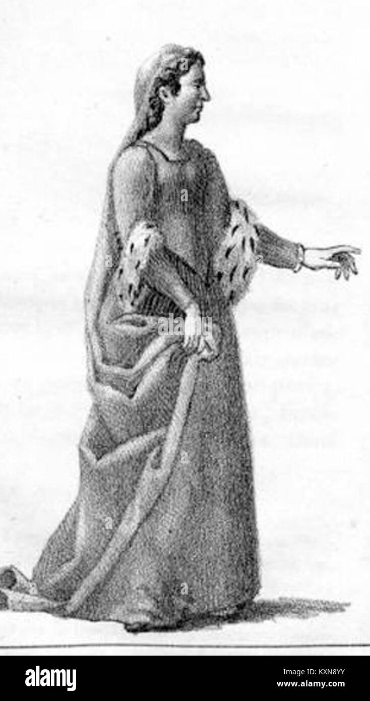 Blanche of Montferrat Stock Photo - Alamy