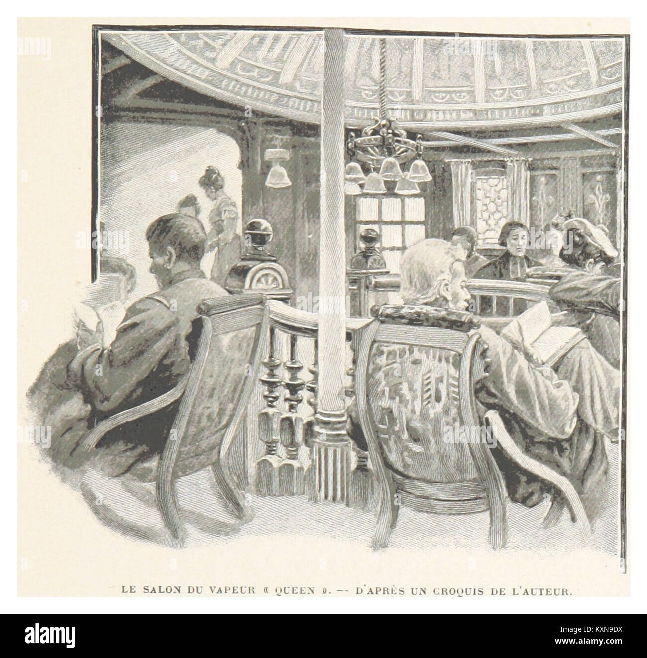 BOILLOT(1899) p017 LE SALON DU VAPEUR QUEEN.-D'APRÈS UN CROQUIS DE L ... BOILLOT(1899) p017 LE SALON DU VAPEUR QUEEN.-D'APRÈS UN CROQUIS DE L ...