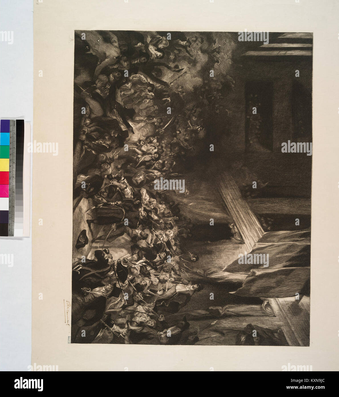 Boissy d'Anglas presides over the French Convention on 1 Prairial Year ...