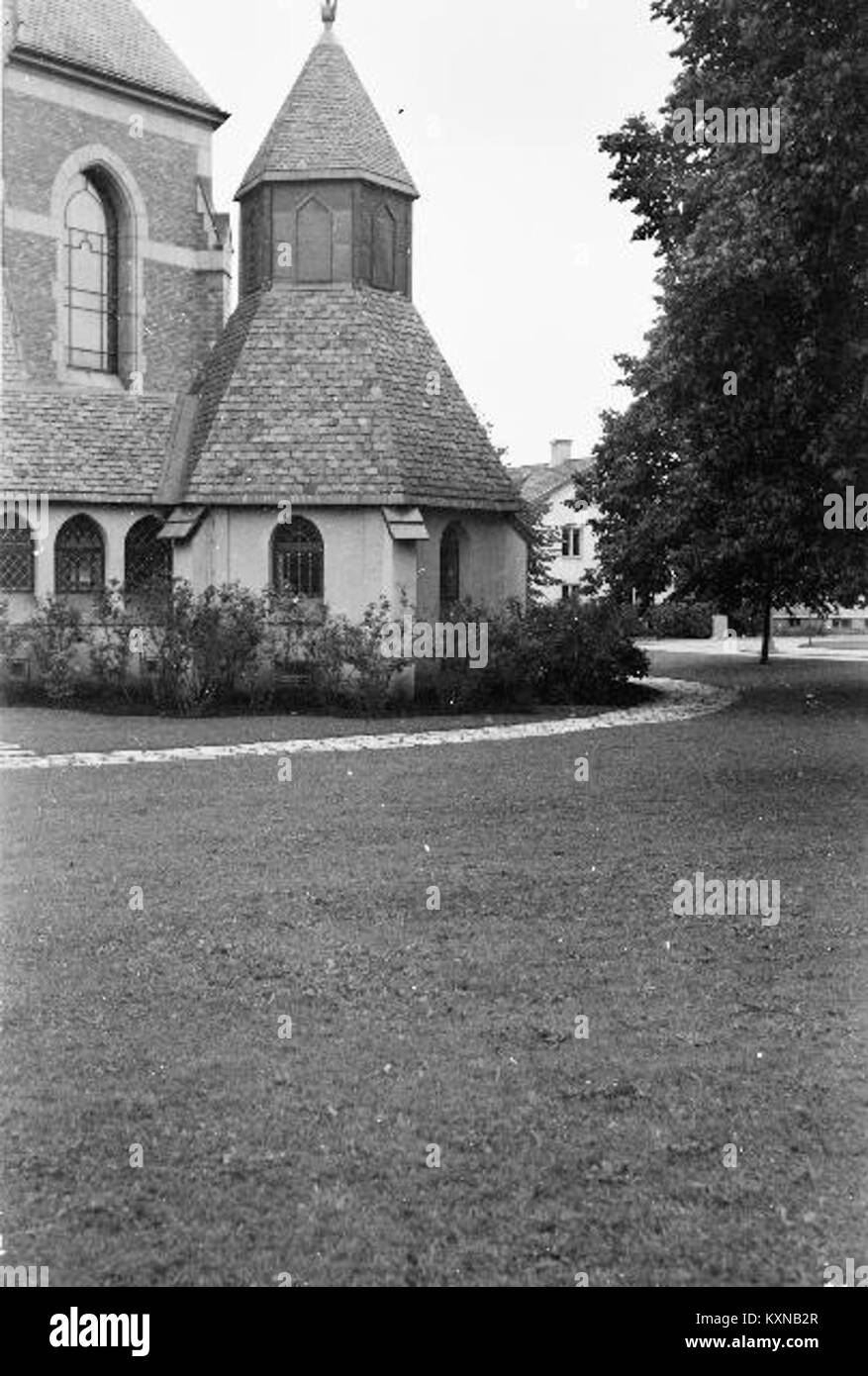 Gustav Adolfs kyrka in Borås, Sweden, is a neo-Gothic church ...