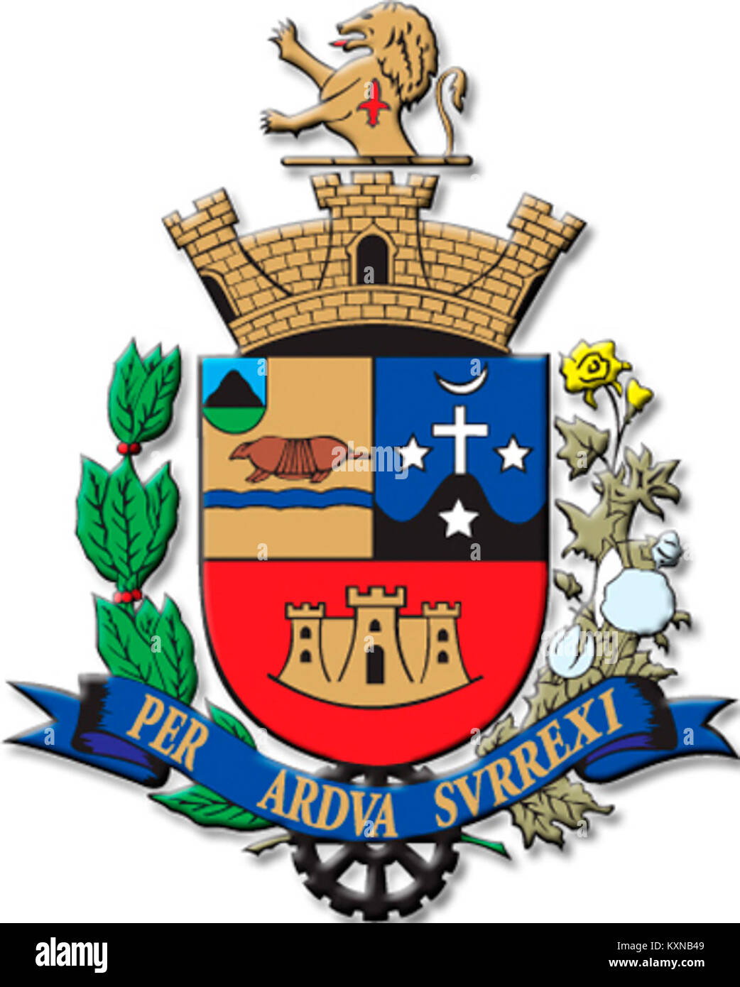 Brasão de Tatui Stock Photo - Alamy