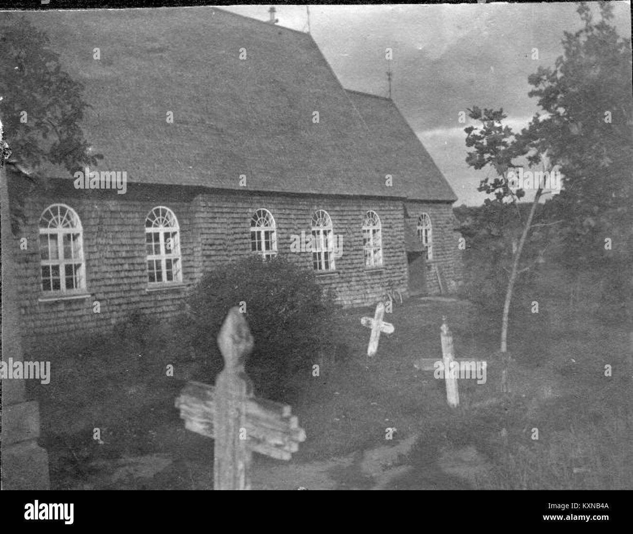 Ramnakyrkan (Kinnarumma gamla kyrka) in Borås, Sweden, is a historical ...