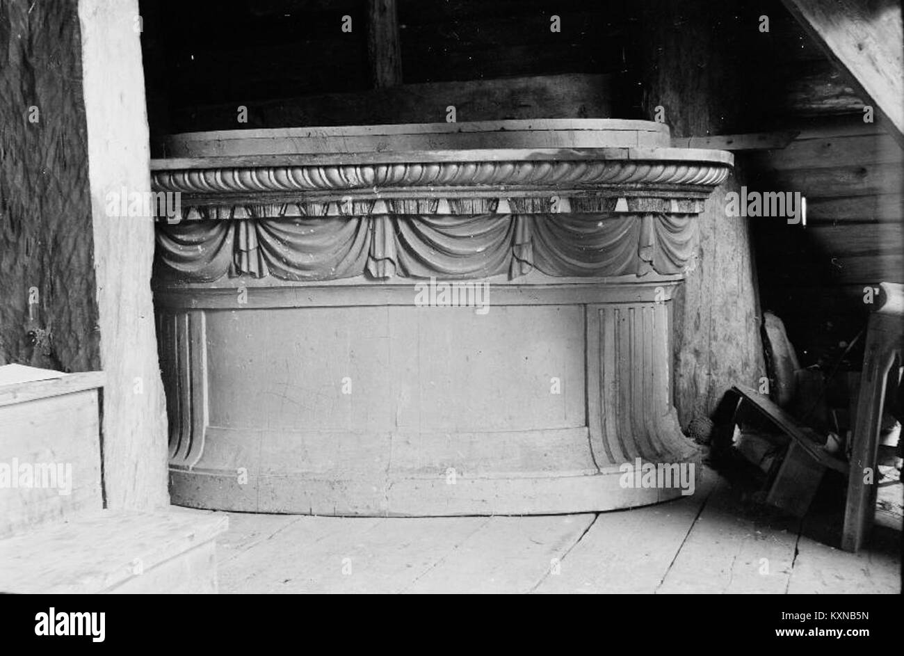 A photograph of Gustav Adolfs Church in Borås, Sweden, highlights its ...
