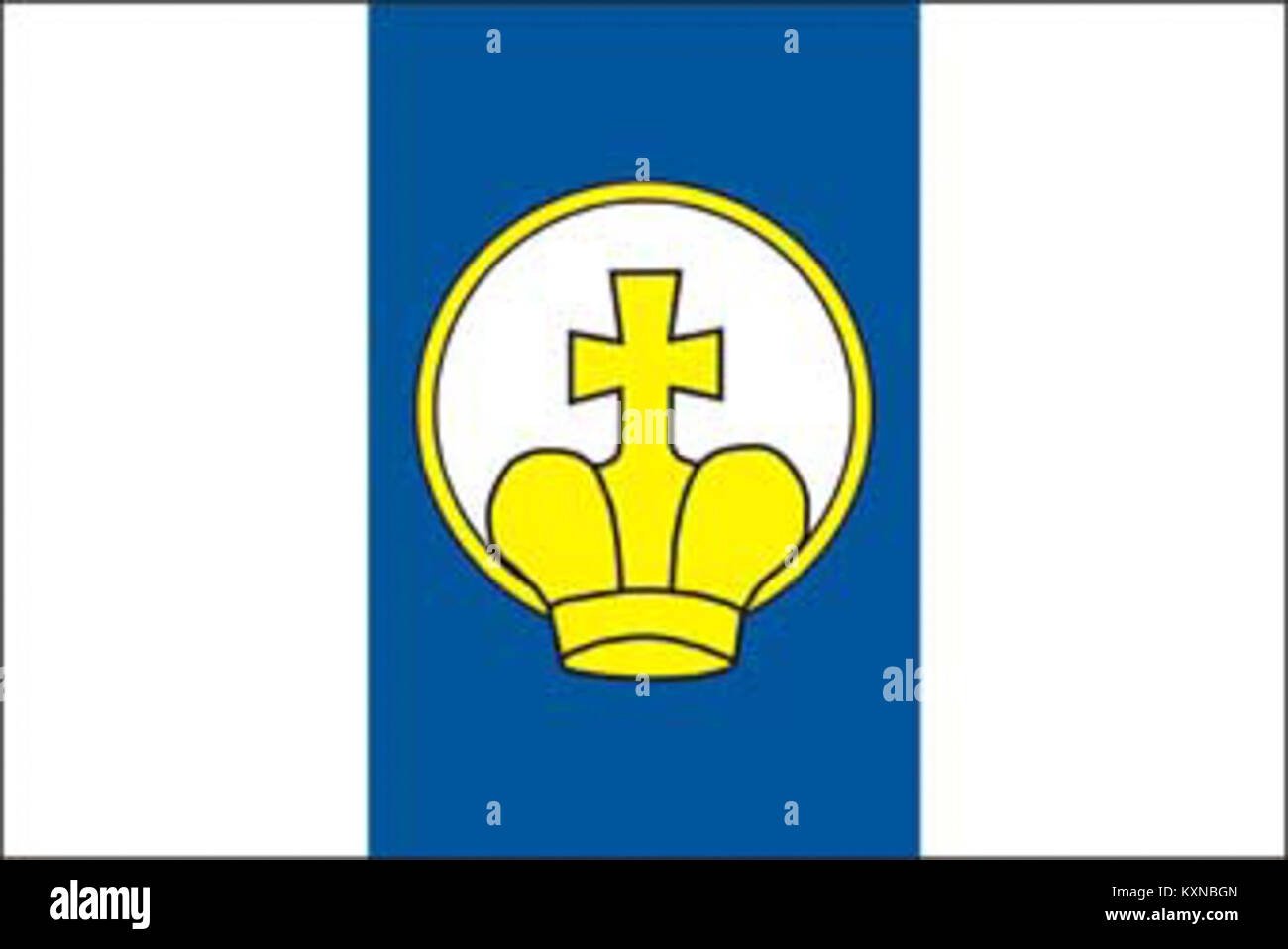 The flag of Brno-Turany represents the region’s historical and cultural ...