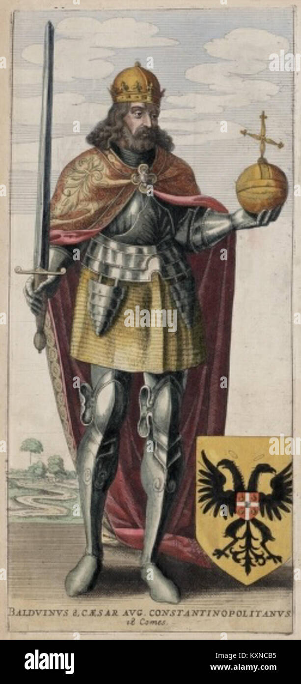 Boudewijn, Emperor of Constantinople, was a ruler during the early 13th ...