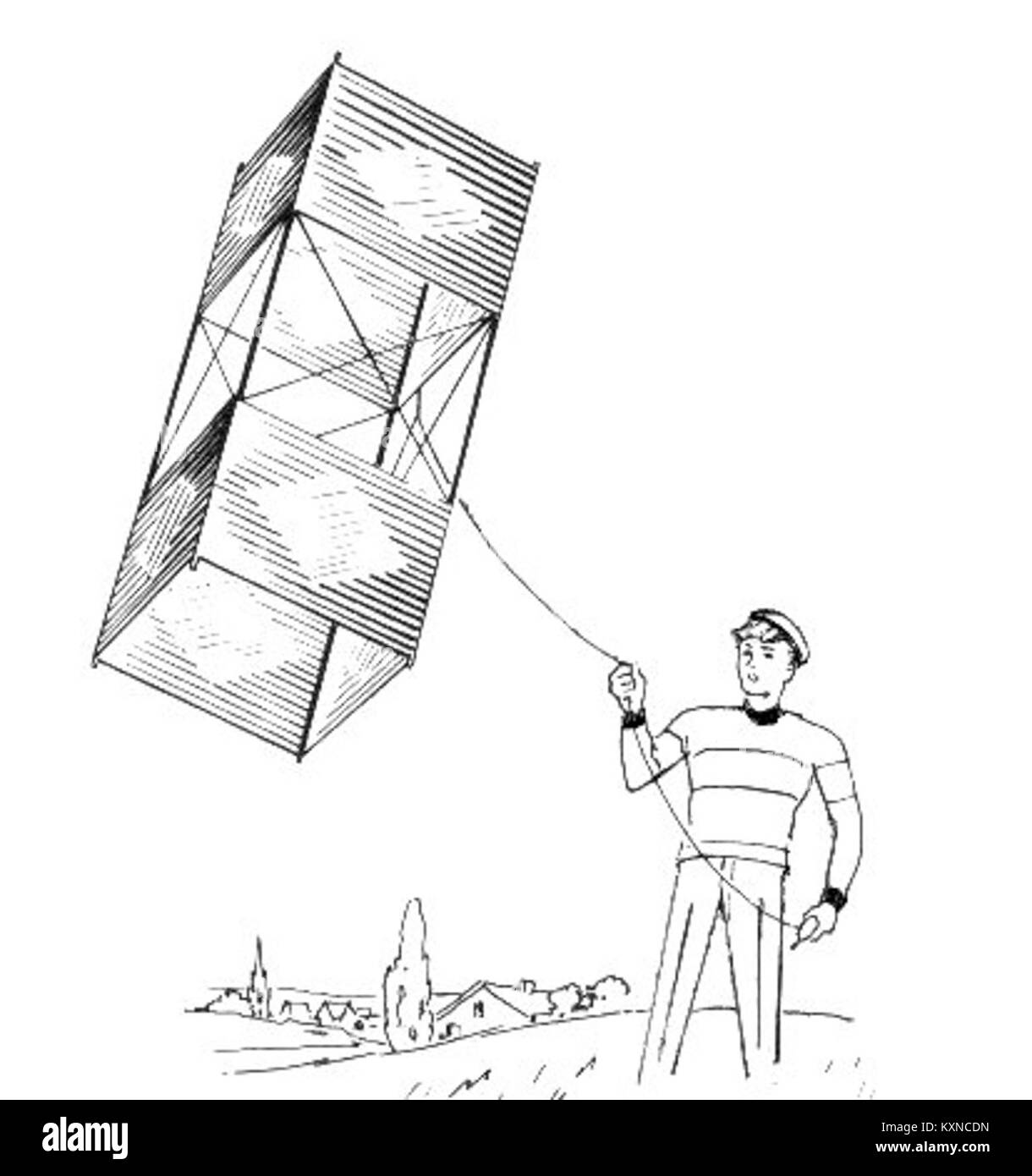 Chinese Box Kite