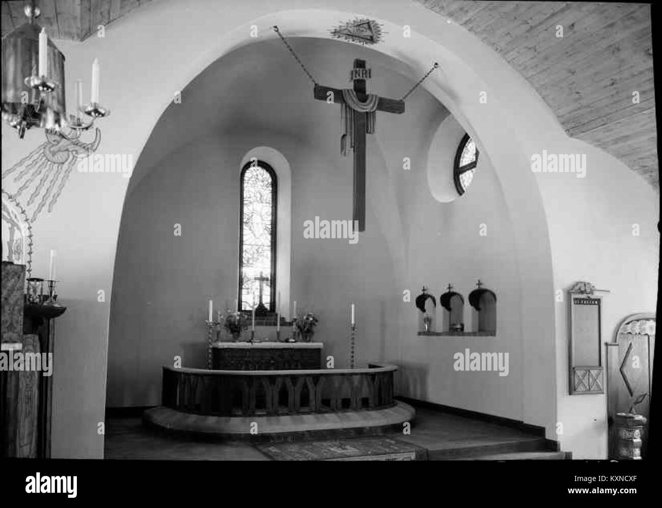Brännkyrka, Enskede kyrka - KMB - 16000200106329 Stock Photo - Alamy