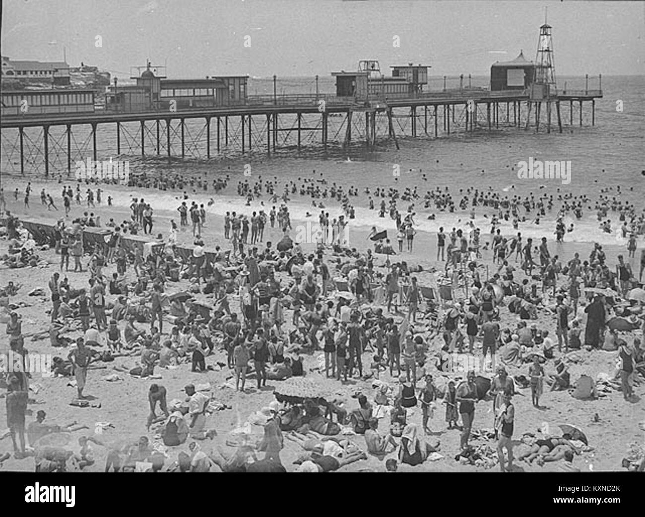 Coogee Pier is a well-known landmark in Coogee, New South Wales ...