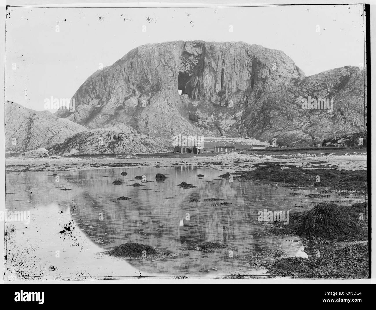Brønnøy Torghatten is a natural landmark in Norway known for its ...