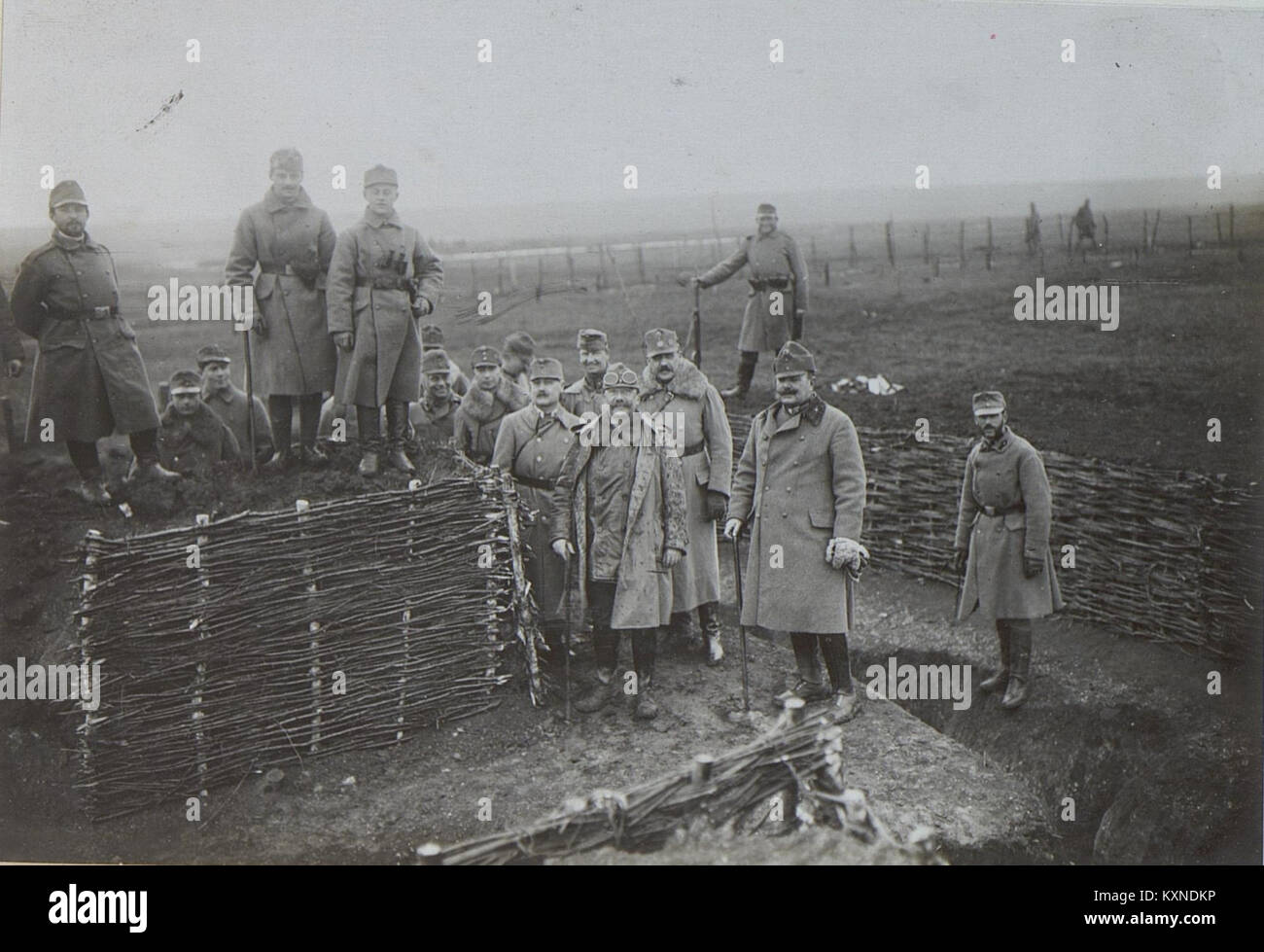 Brückenkopf Sosnow depicts a military defensive position with a ...