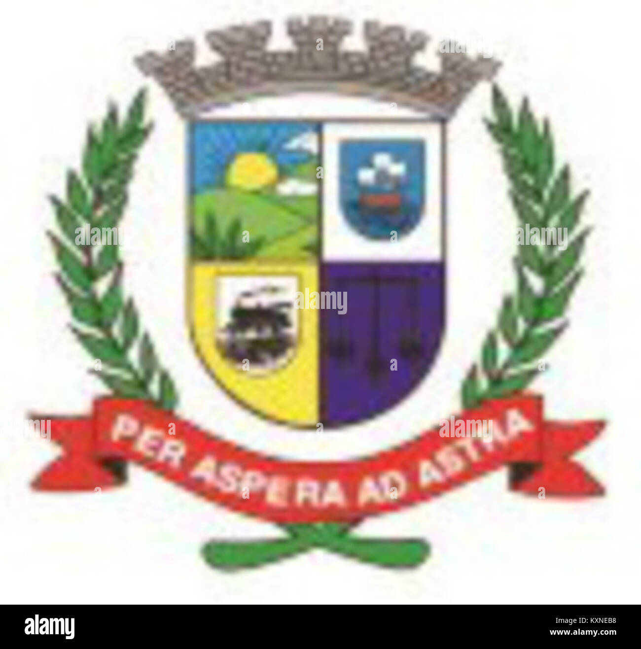 Brasão de Embu-Guaçu Stock Photo - Alamy