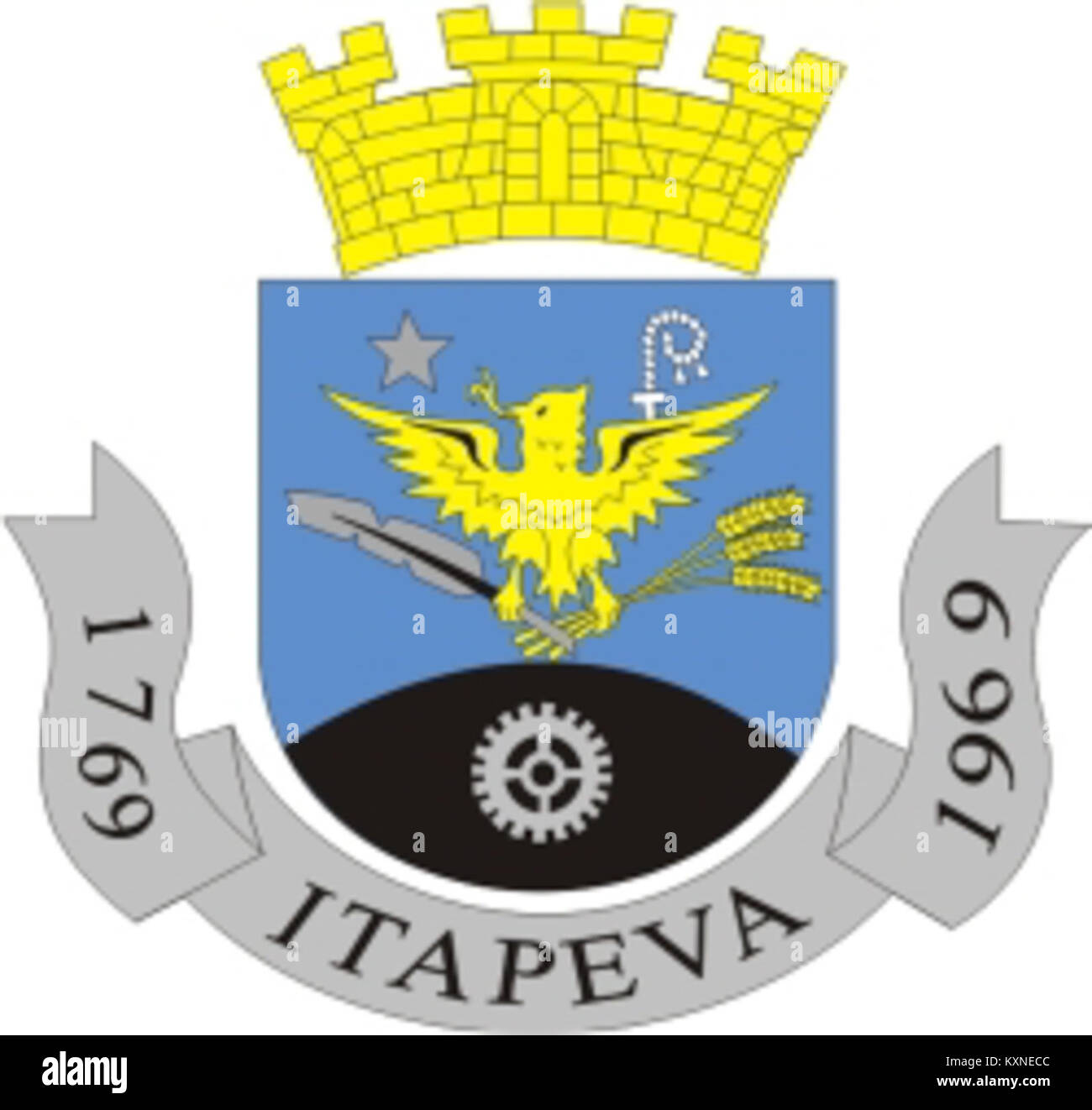 Brasão de Itapeva Stock Photo - Alamy