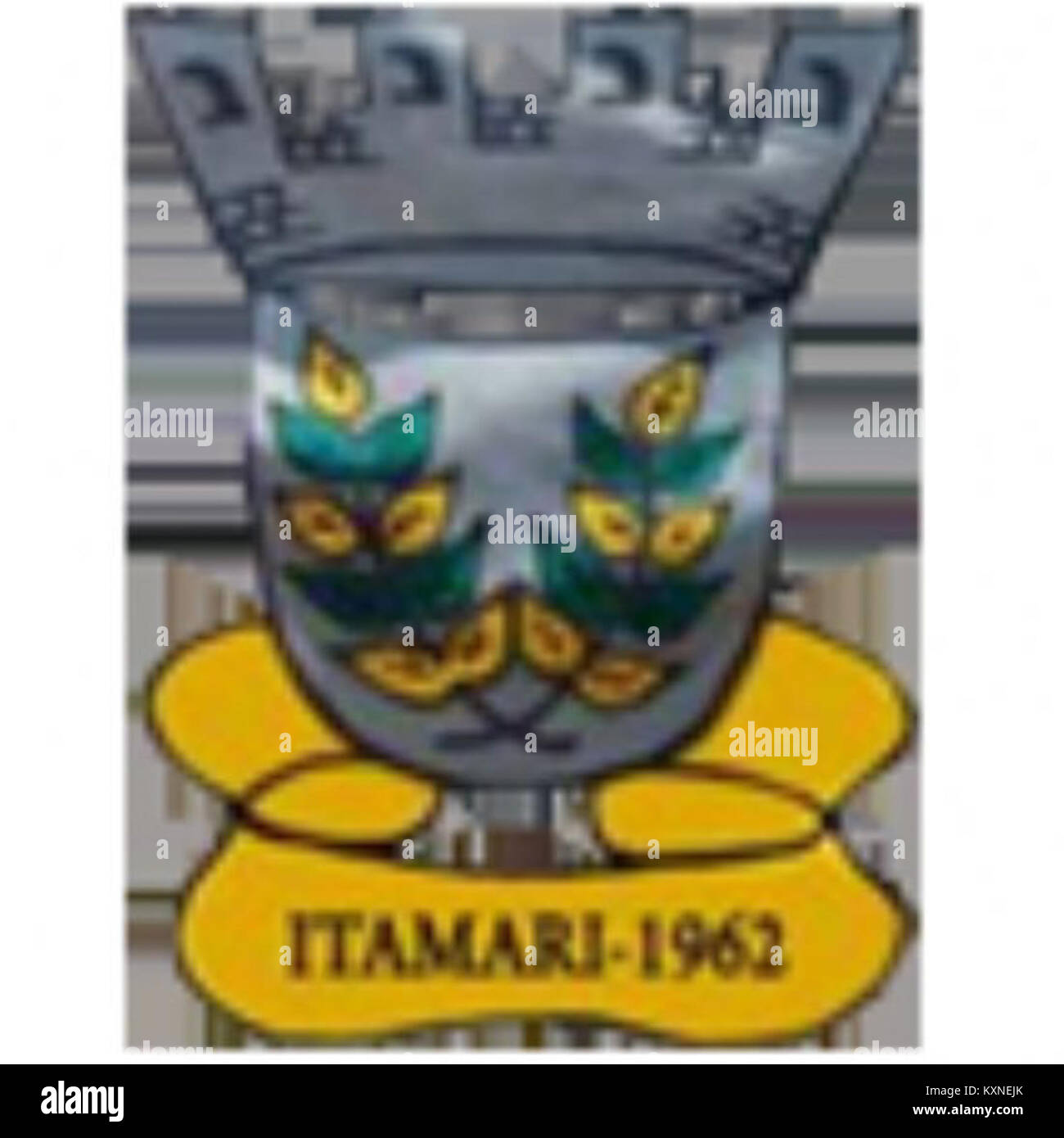 This image represents the coat of arms of Itamari, a municipality in ...