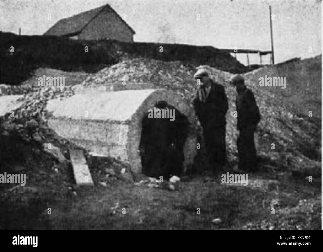 An image depicting homeless people in the Ljubljana sewer system ...