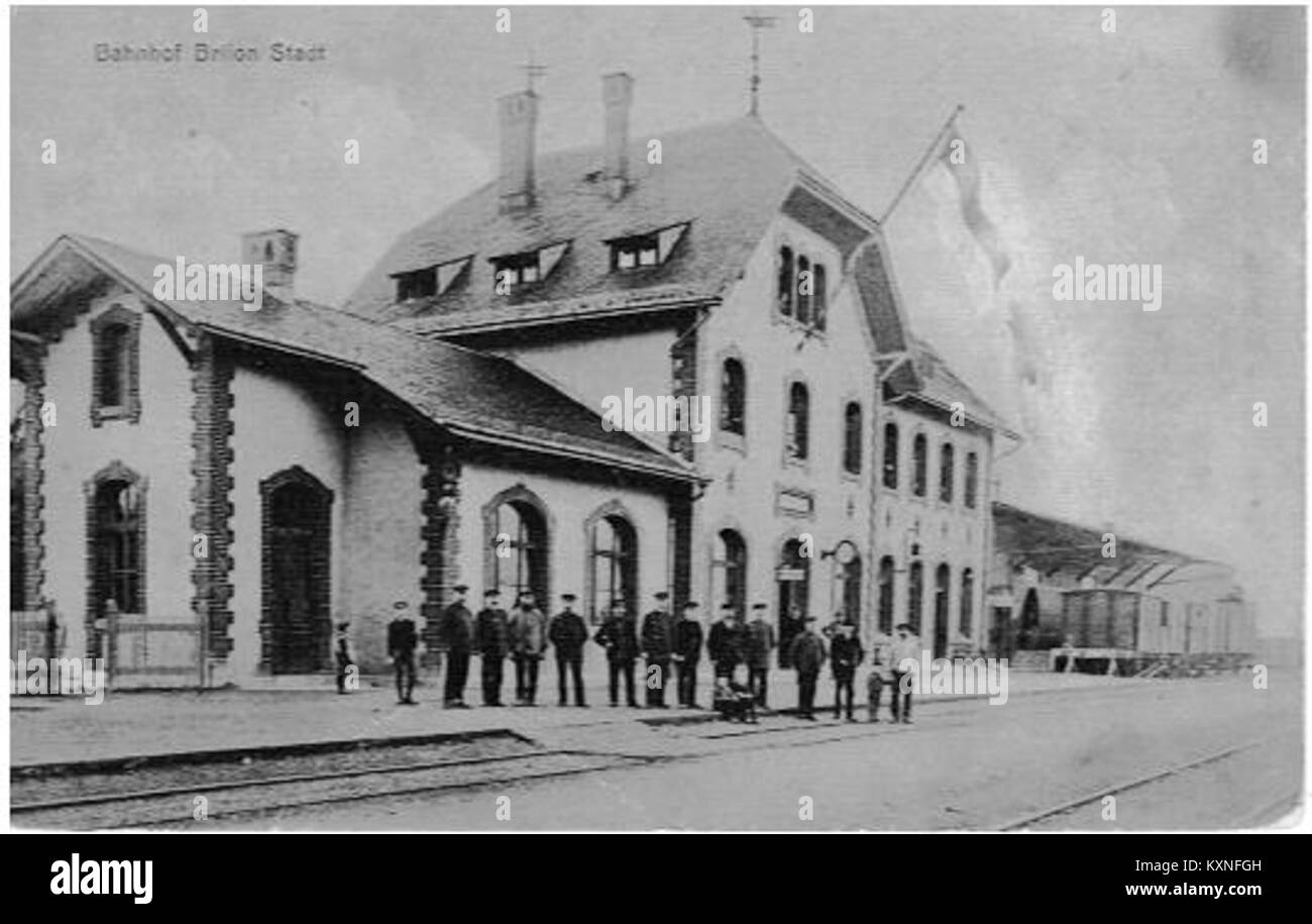 Brilon Stadt (vor 1930 Stock Photo - Alamy