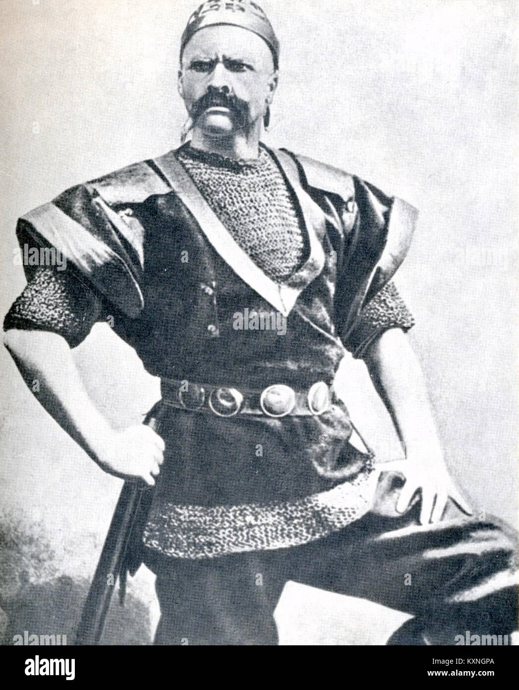 Famous Russian opera singer Feodor Chaliapin is depicted here in his ...