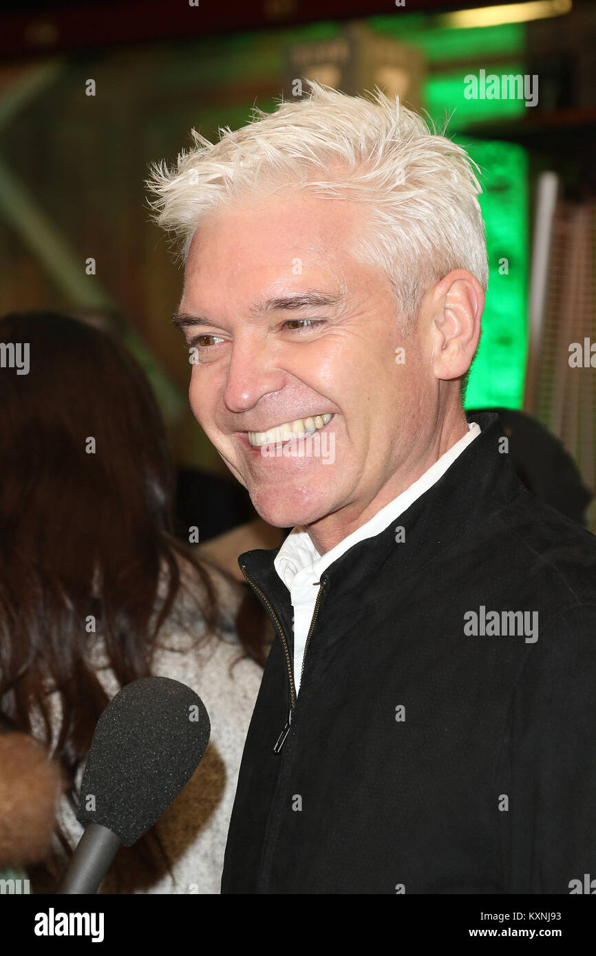 London, UK. 10th Jan, 2018. Phillip Schofield, Cirque Du Soleil OVO ...