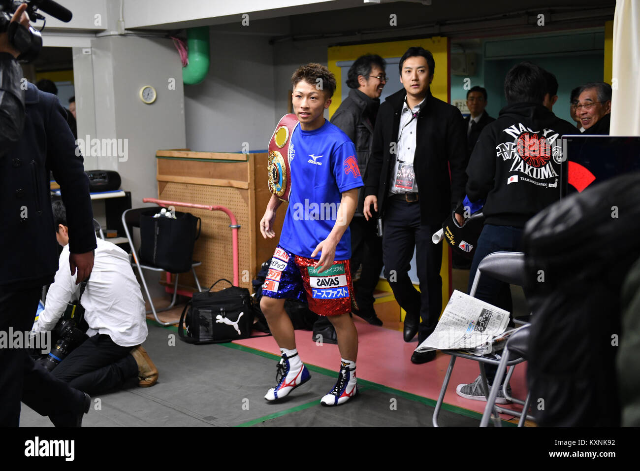 Kanagawa, Japan. 30th Dec, 2017. Naoya Inoue (JPN) Boxing : Naoya Inoue ...