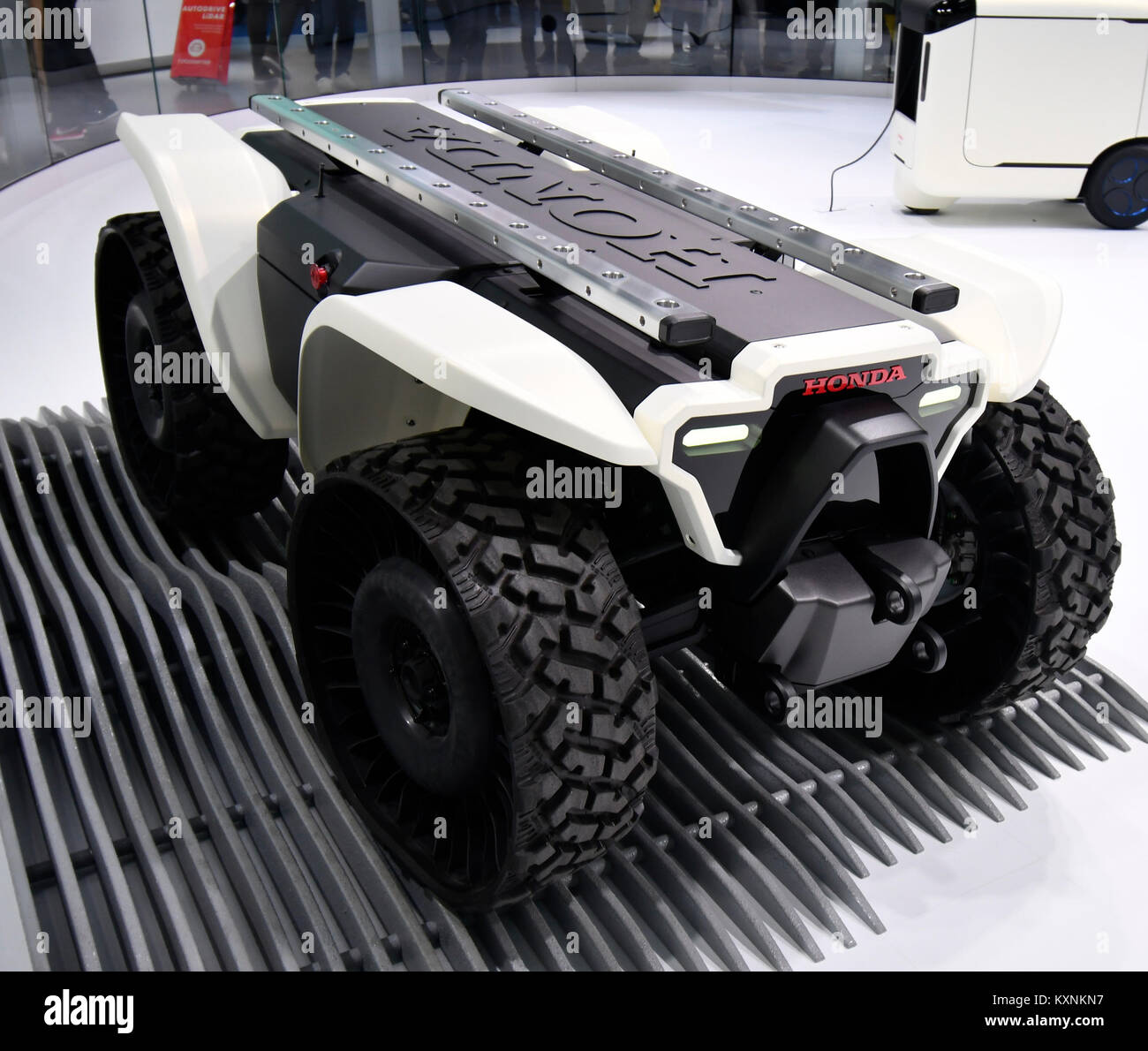 Las Vegas, Nevada, USA. 10th Jan, 2018. Honda shows their UTV platform ...