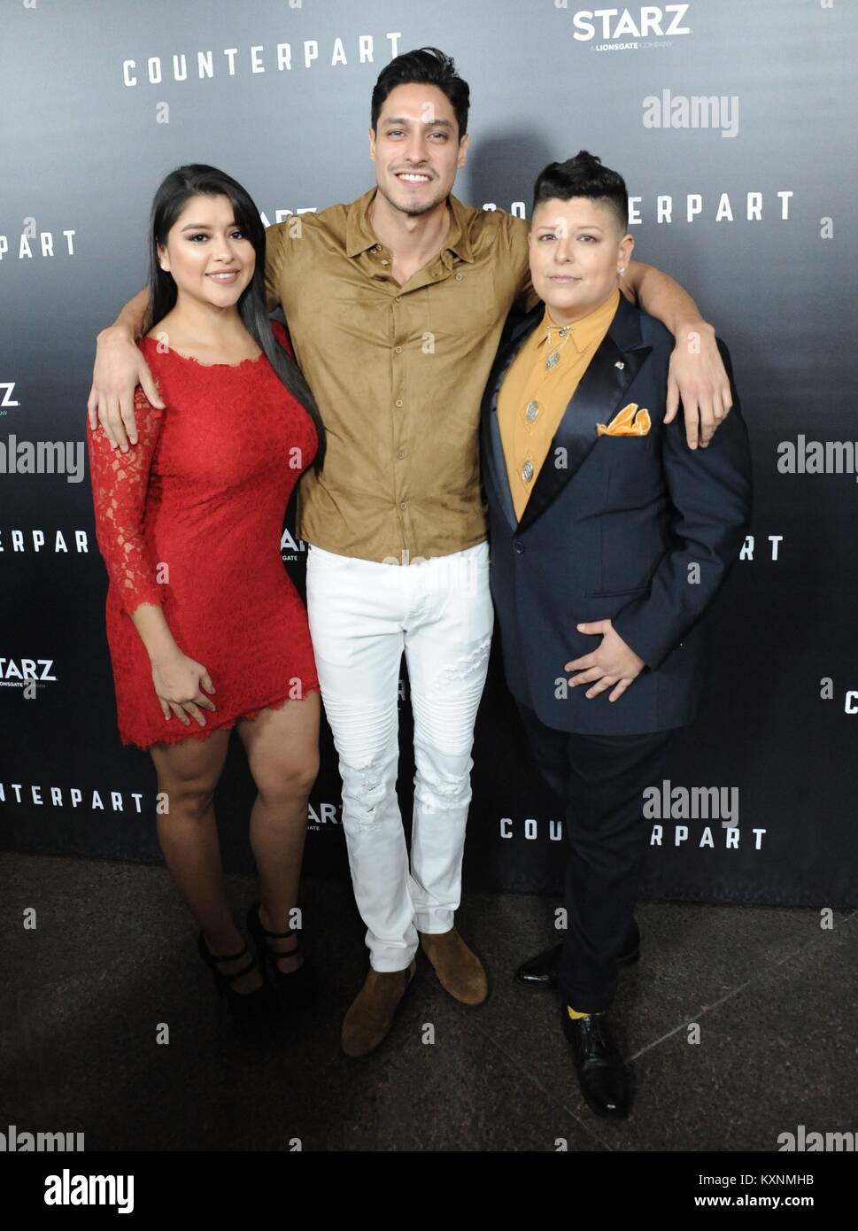 Los Angeles, CA, USA. 10th Jan, 2018. Chelsea Randon, Carlos Miranda ...